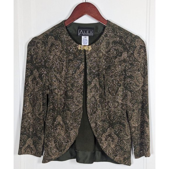 Alex Evenings | Jackets & Coats | Vintage Alex Evenings Womens Size 8 ...